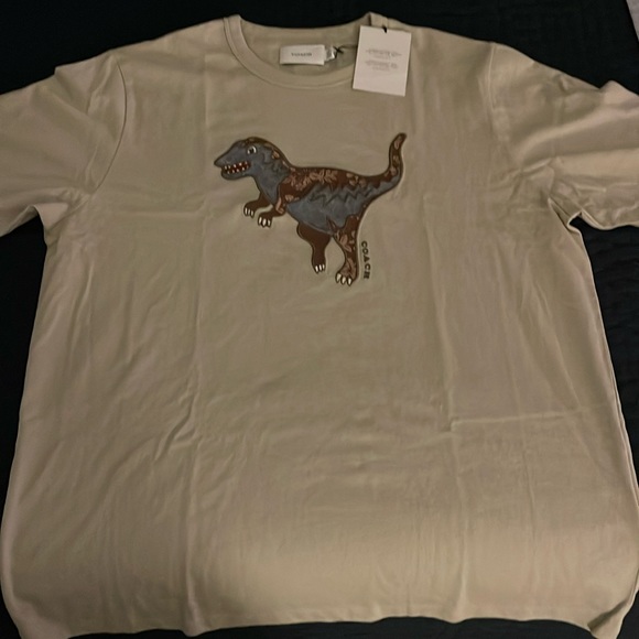 Coach | Shirts | Coach Trex Shirt Cream And An Xl | Poshmark